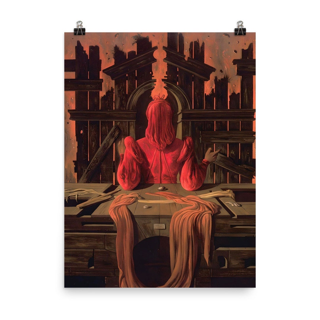 Cassandra by Eugene Berman Poster Print - Etsy