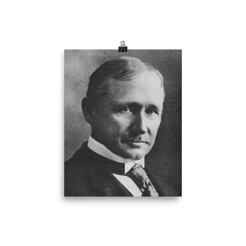 Frederick Winslow Taylor Poster Print - Etsy Canada
