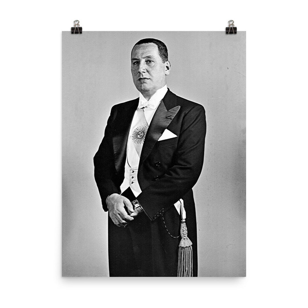 Juan Domingo Perón Poster Print - Etsy