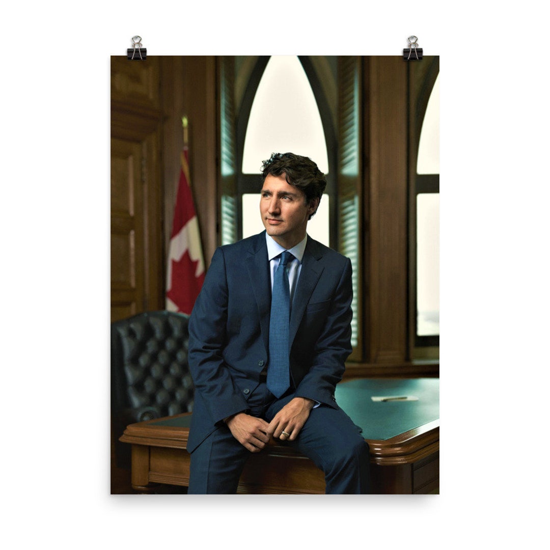 Justin Trudeau Poster Print - Etsy