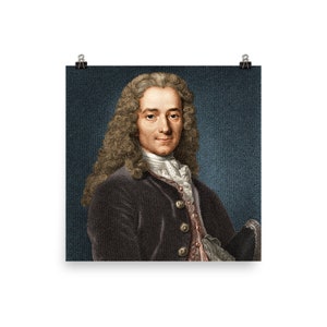 Voltaire Poster Print - Etsy