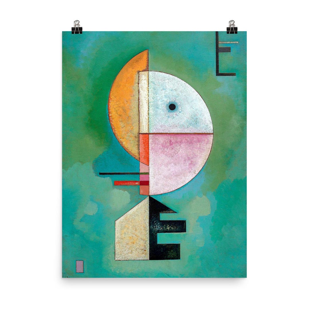Wassily Kandinsky's Upward Poster Print - Vibrant Abstract Wall Art for ...