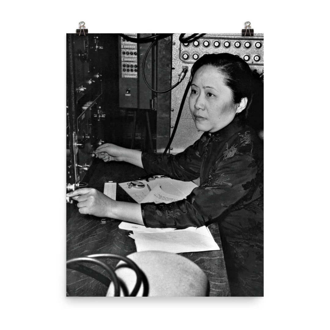 Chien-shiung Wu Poster Print - Etsy