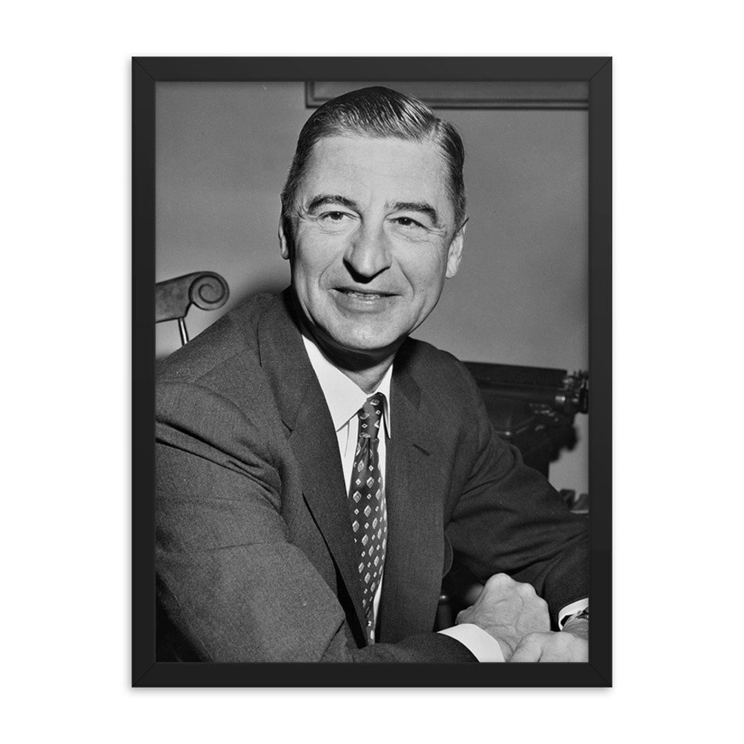 Dr Seuss (theodor Seuss Geisel) Framed Print - Etsy