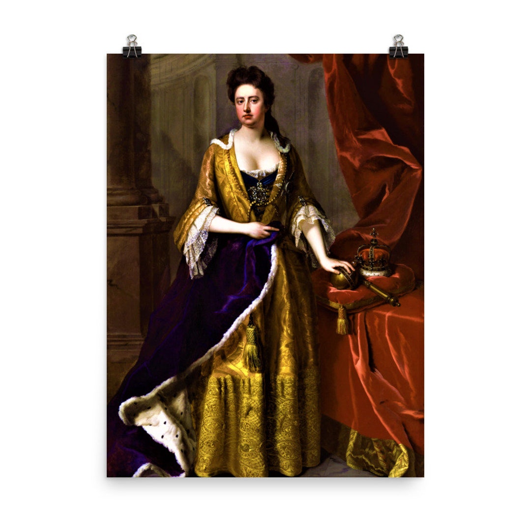 Anne, Queen of Great Britain Poster Print - Etsy