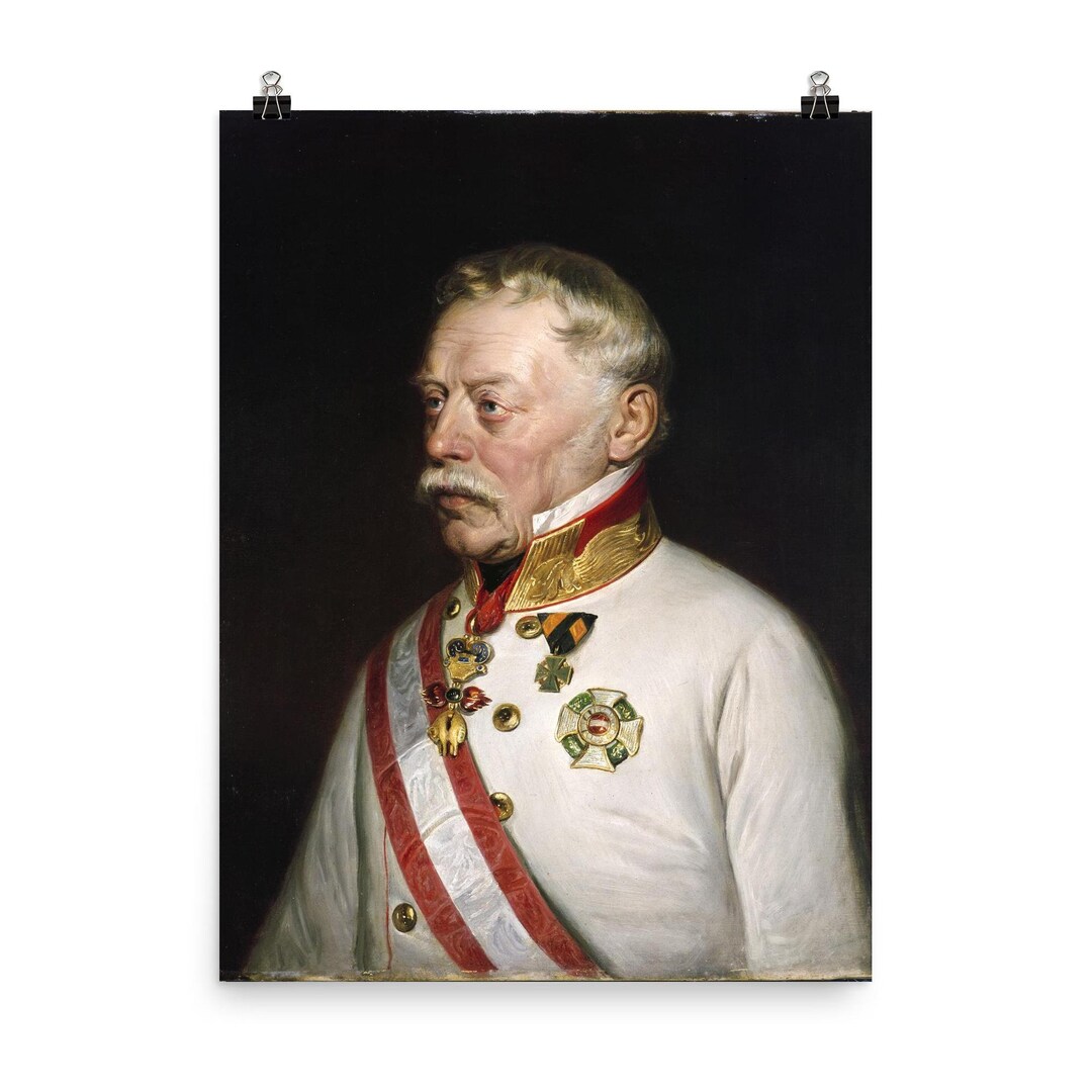 Joseph Radetzky Von Radetz Poster Print – 18” X 24” - Etsy