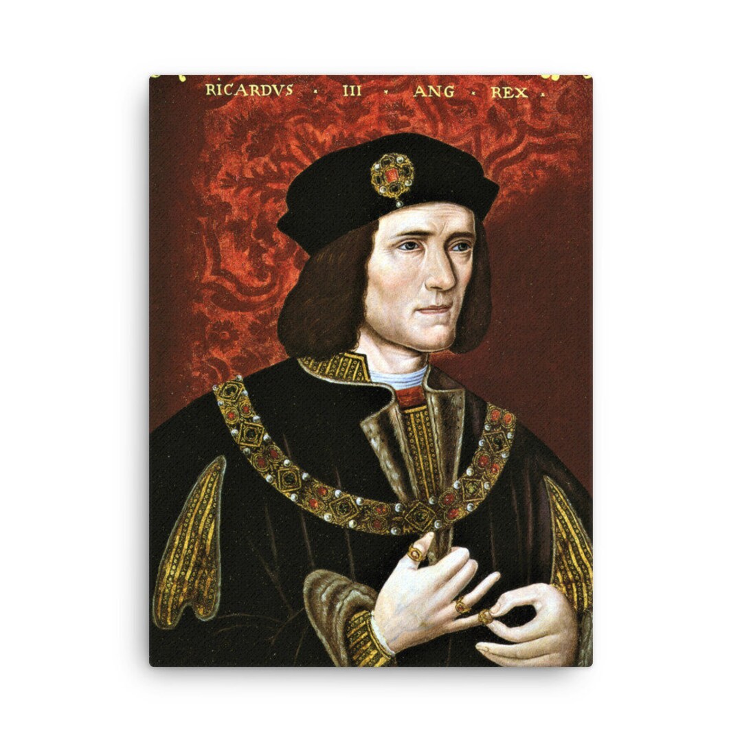 Richard III of England Canvas Print - Canvas Wall Art - Etsy