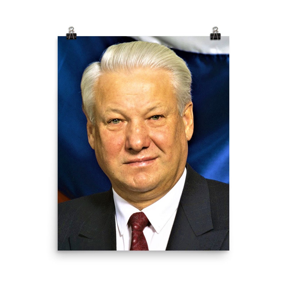 Boris Yeltsin Poster Print - Etsy
