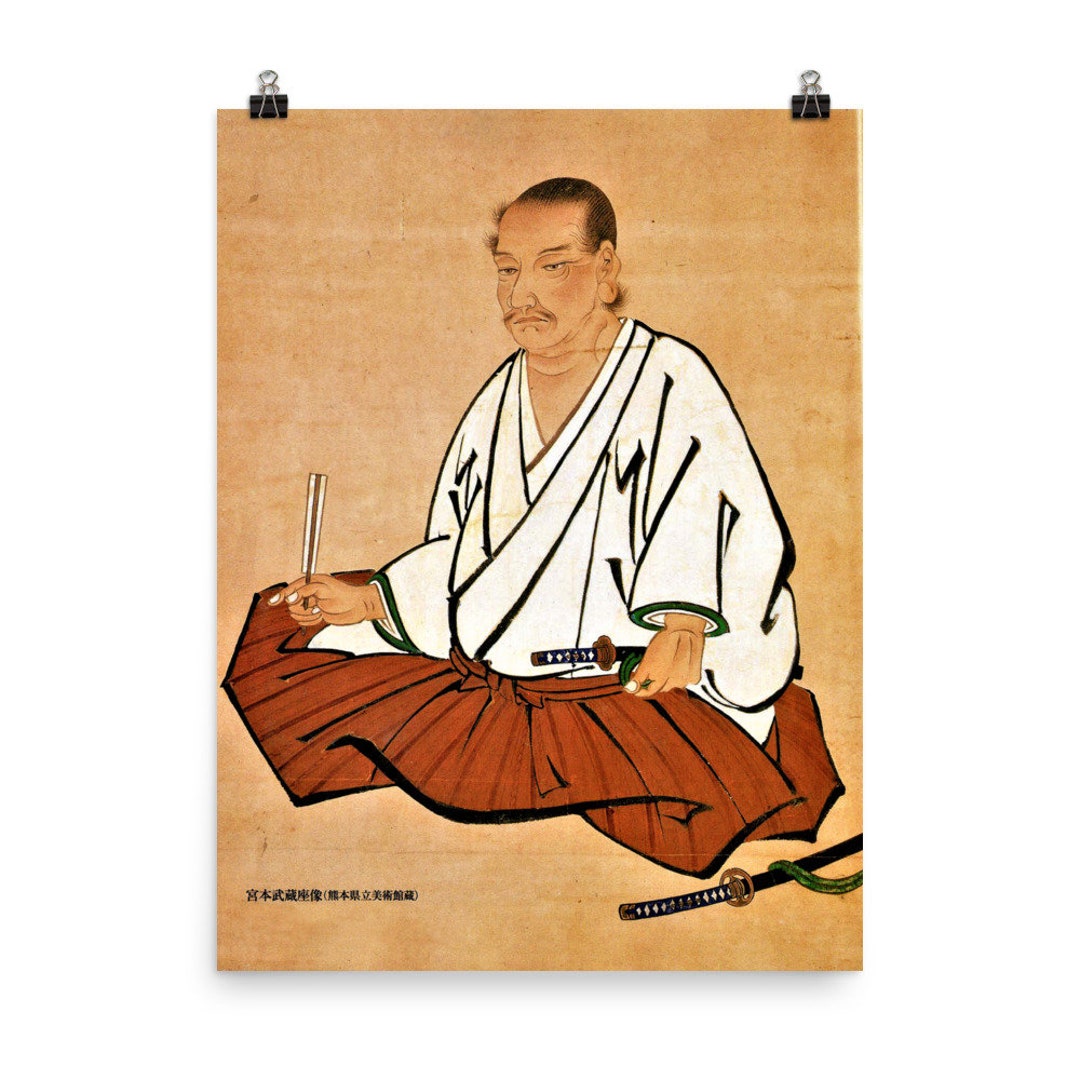 Miyamoto Musashi Poster Print - Etsy