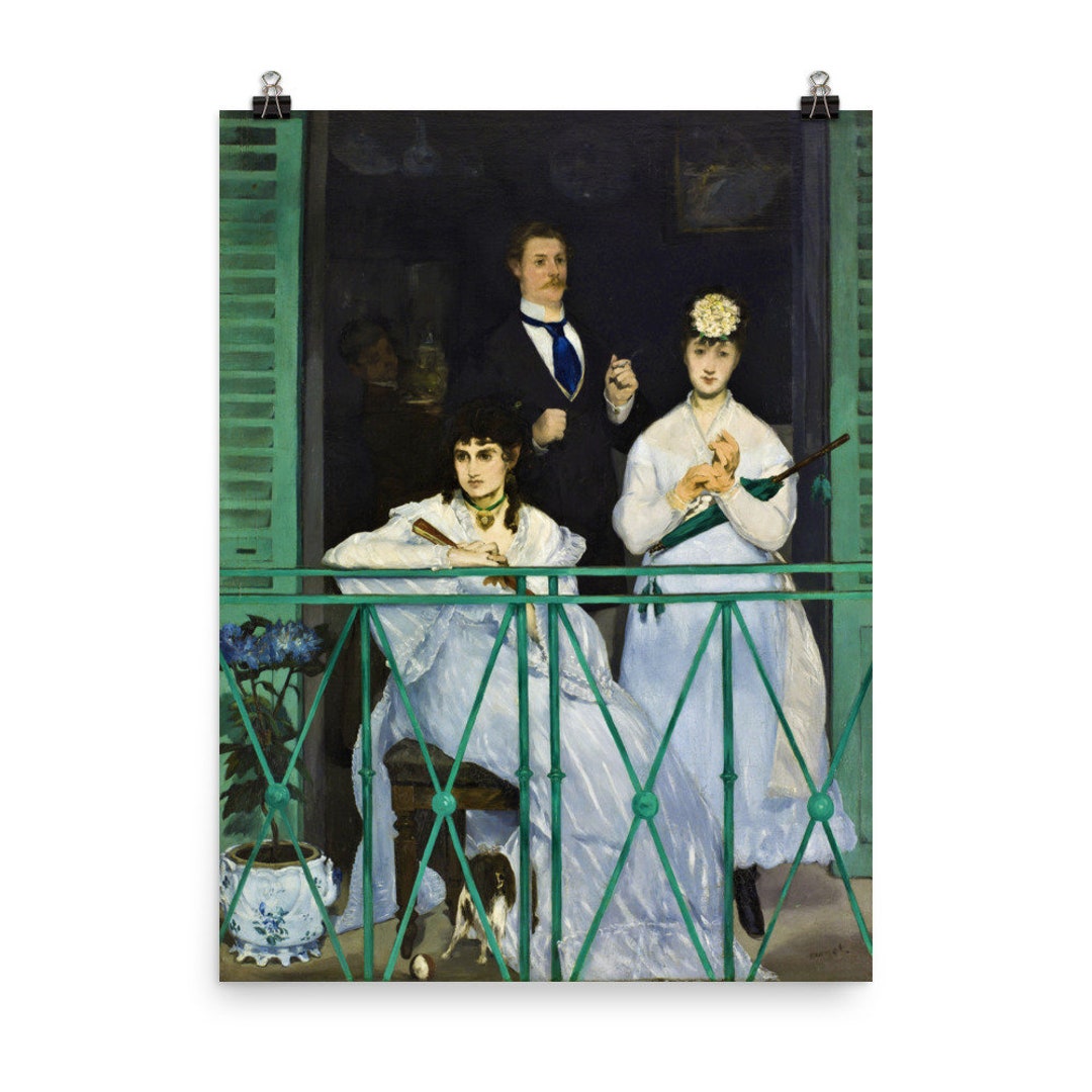 The Balcony by Edouard Manet Poster Print - Etsy
