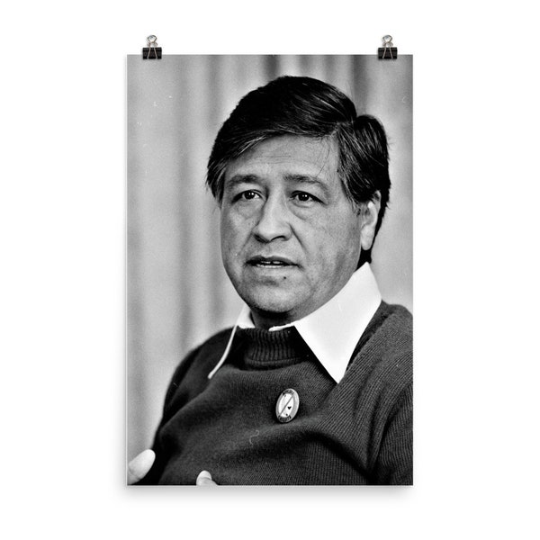Cesar Chavez Poster - Etsy