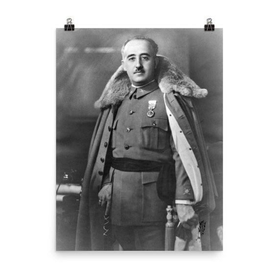 Francisco Franco Poster Print - Etsy