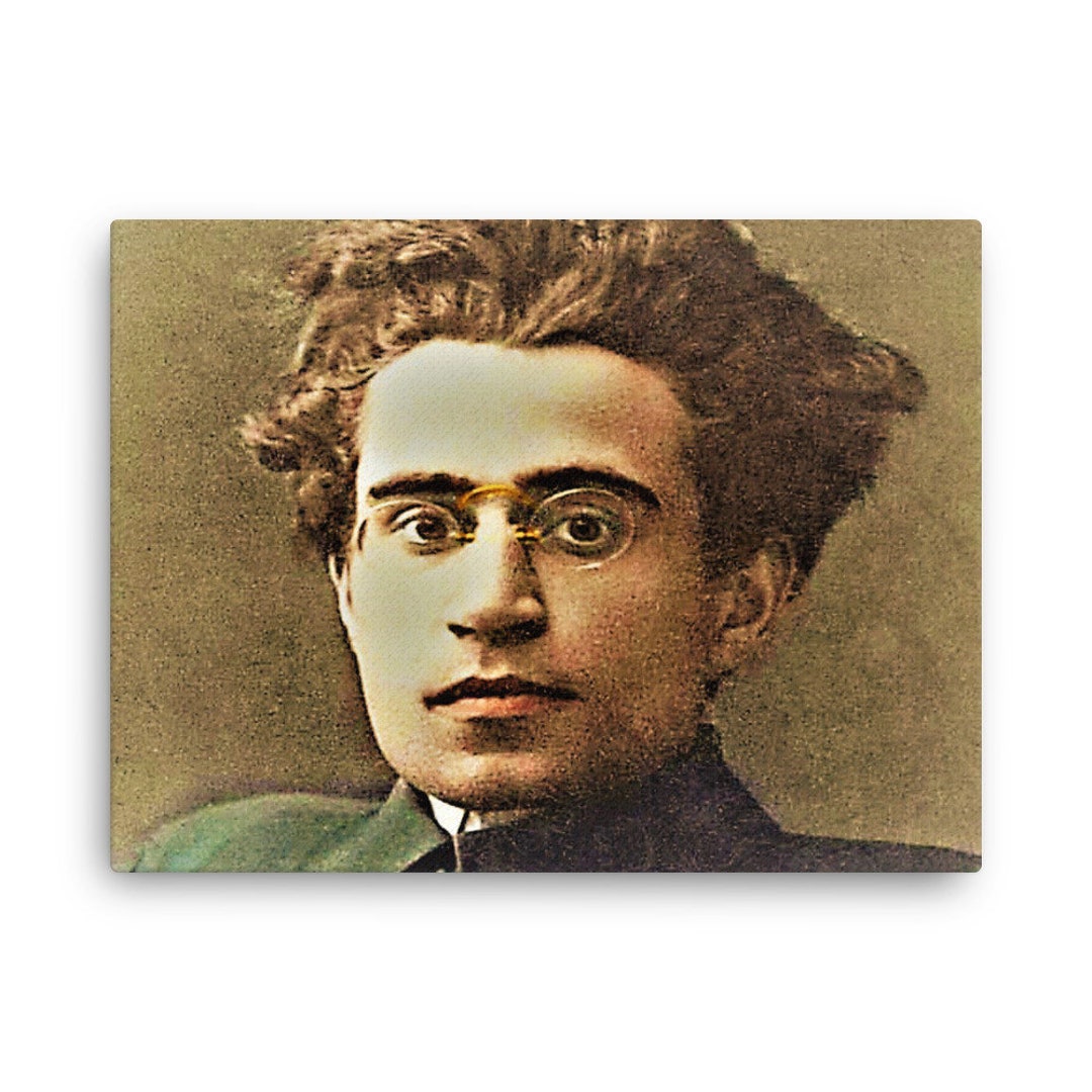 Antonio Gramsci Canvas Print - Canvas Wall Art - Etsy