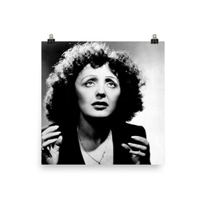 Edith Piaf Poster Print - Etsy