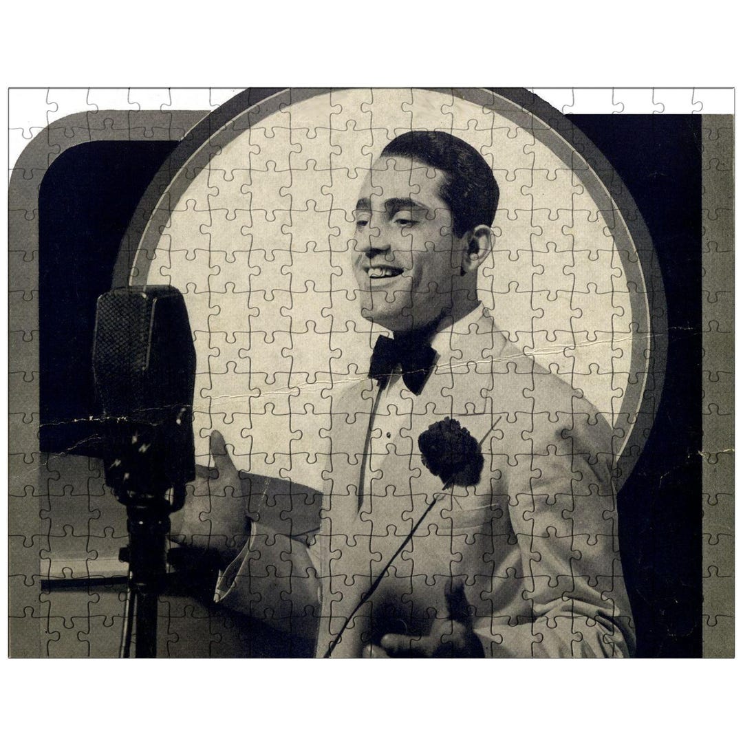 Al Bowlly Jigsaw Puzzle: 1930s Music Icon, Retro Art Gift - Etsy