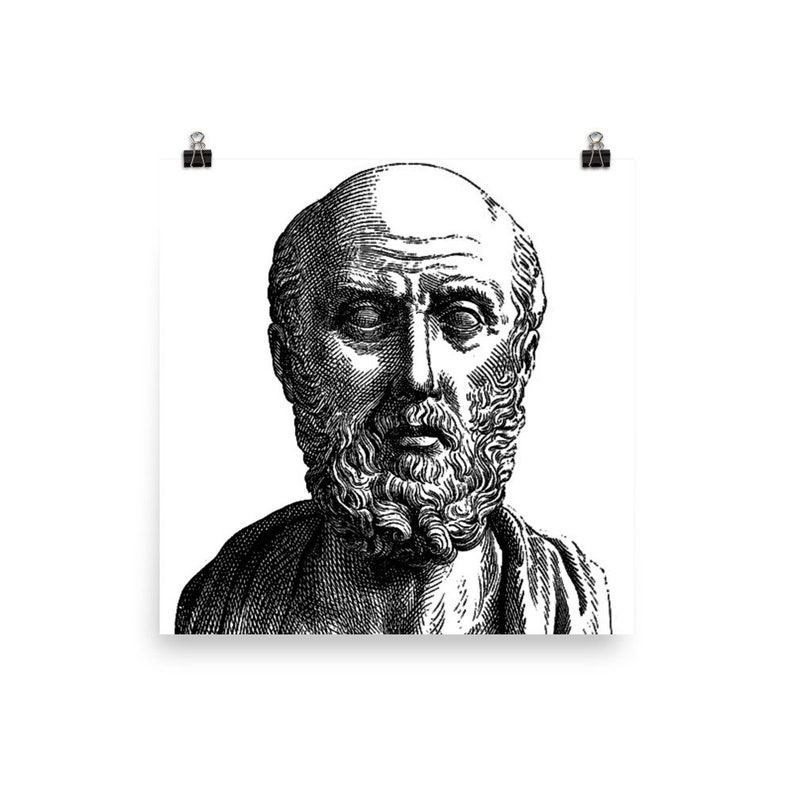 Hippocrates Poster Print - Etsy