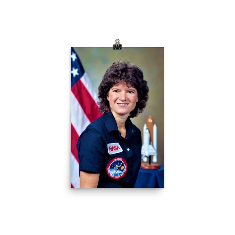Sally Ride Poster Print - Etsy