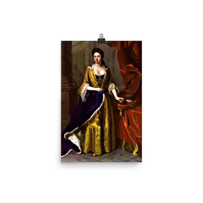 Anne, Queen of Great Britain Poster Print - Etsy UK