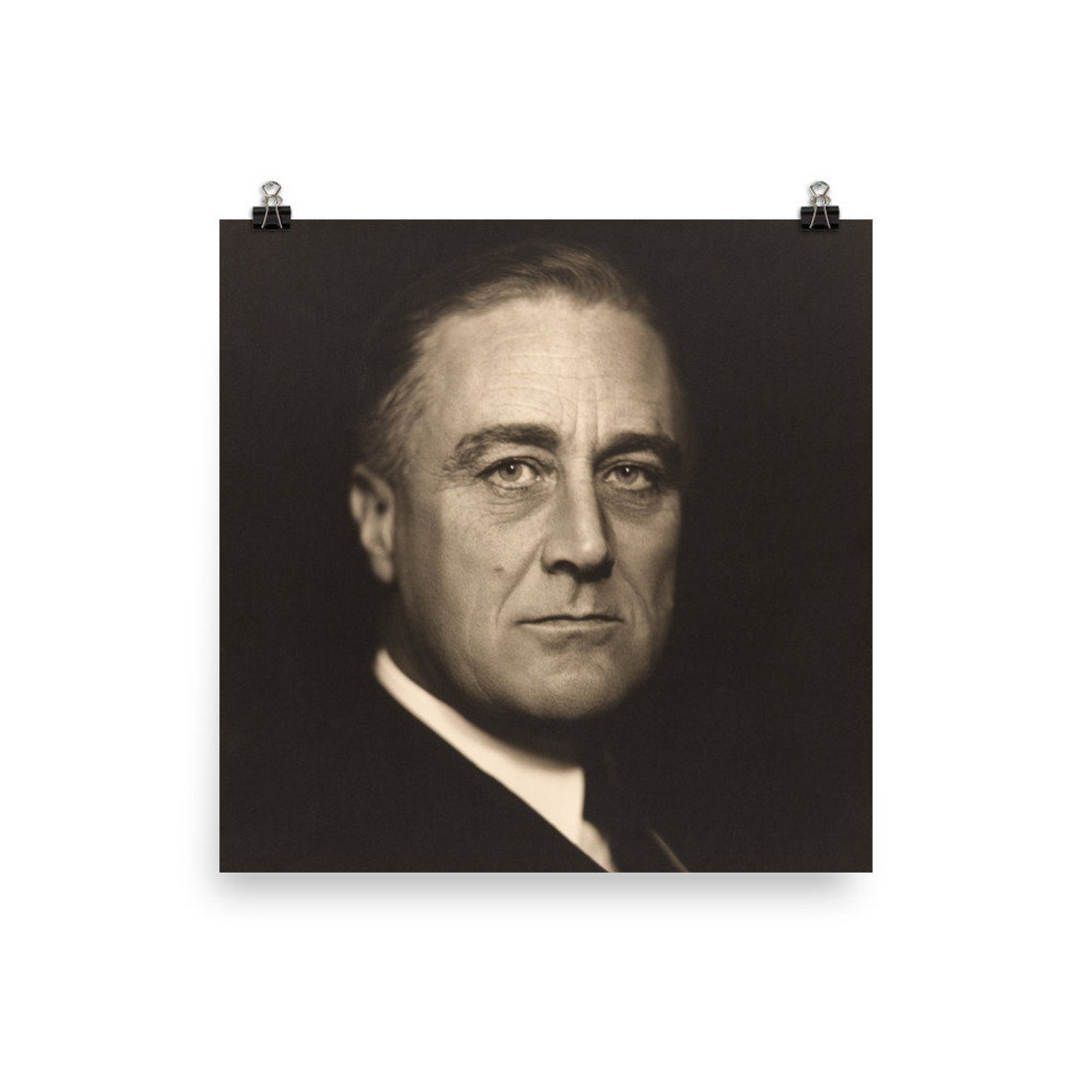 Franklin Roosevelt FDR Poster - Etsy Australia