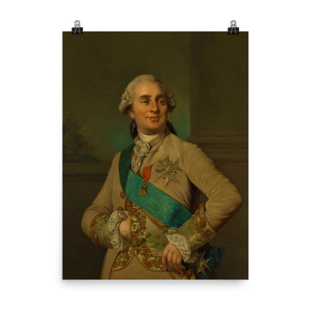 Louis XVI Poster Print - Etsy