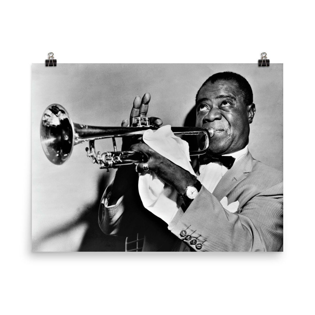 Louis Armstrong Poster Print - Etsy