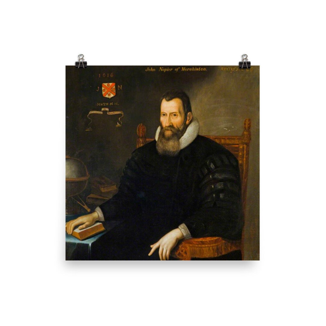 John Napier Poster Print - Etsy