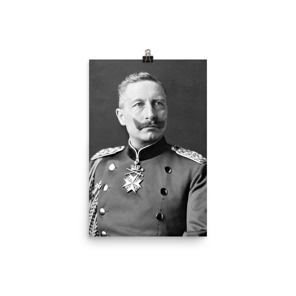 Kaiser Wilhelm II of Germany Poster Print - Etsy