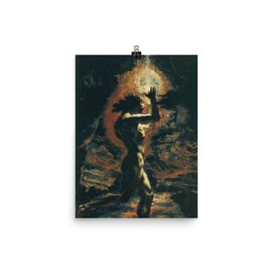 Prometheus by Jean Delville Poster Print - Etsy