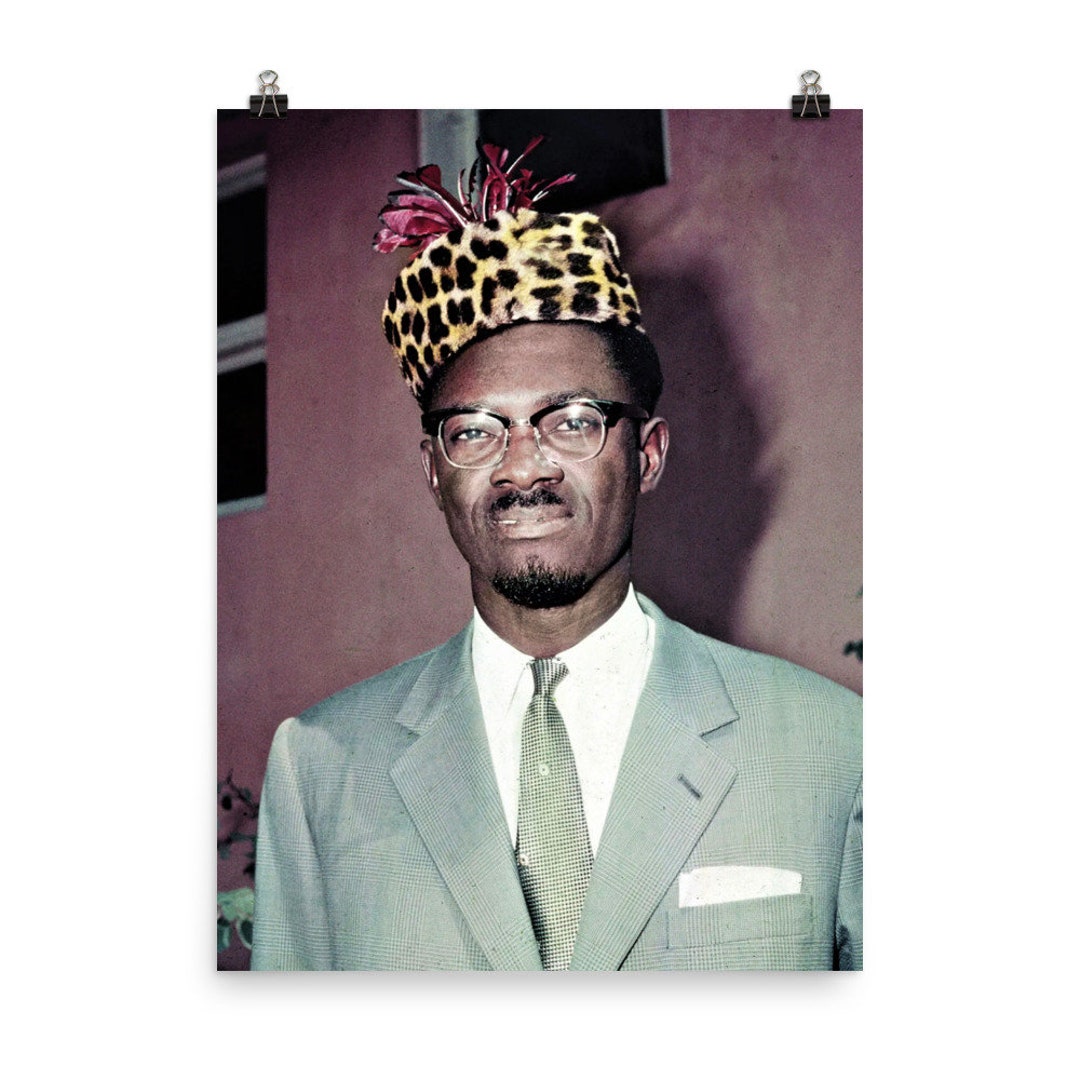 Patrice Lumumba Poster Print - Etsy