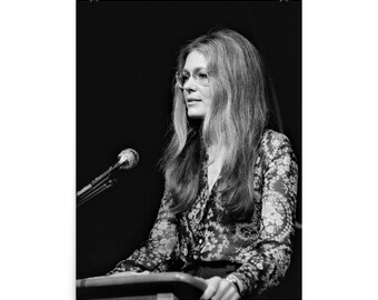 Gloria Steinem Feminist Poster, Minimalist Print - Etsy