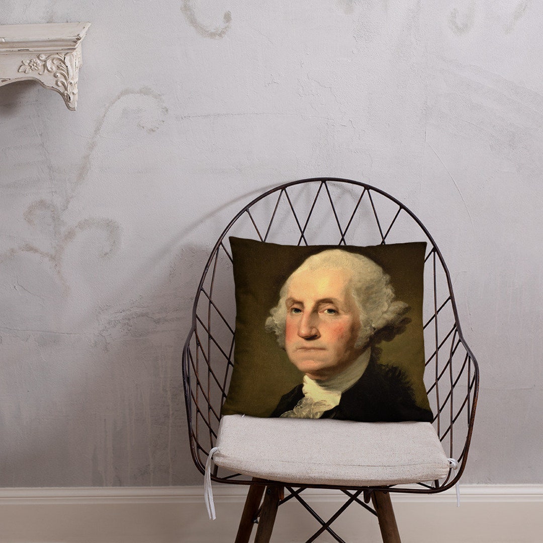 George Washington Throw Pillow - Etsy