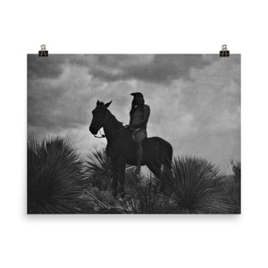 Apache Scout by Edward Curtis Poster Print - Etsy
