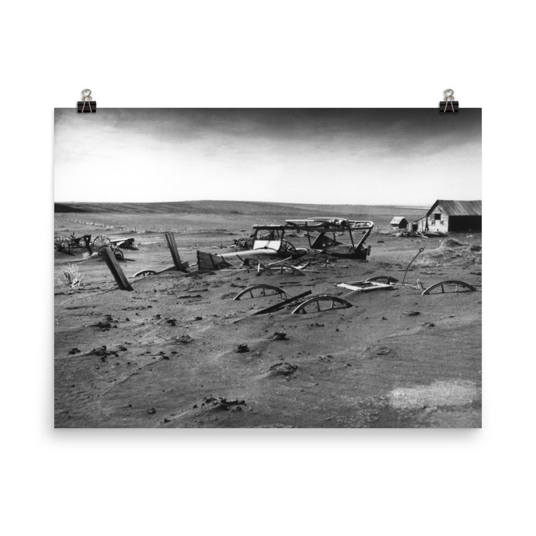 Dust Bowl at Great Depression Poster Print - Etsy