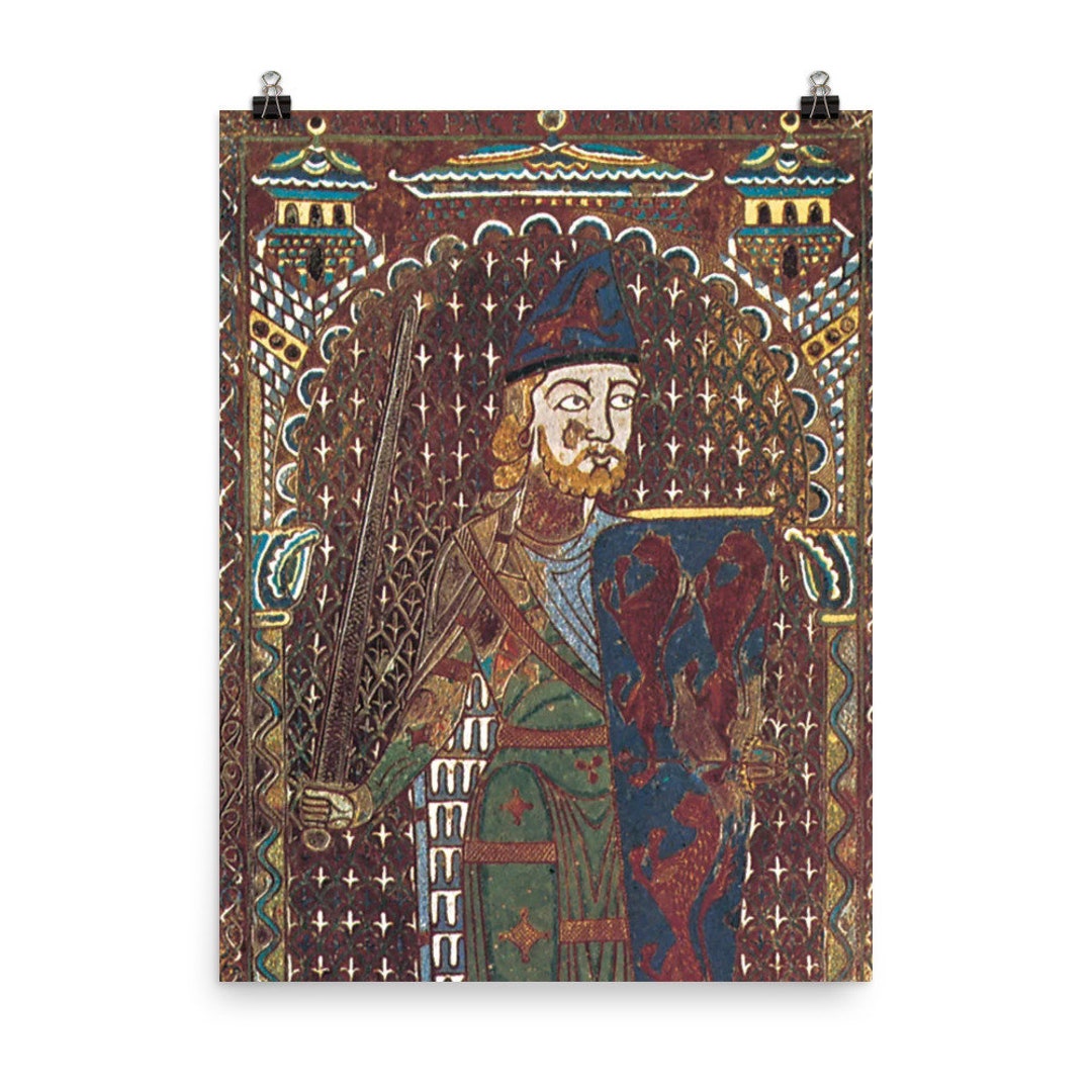Geoffrey Plantagenet, Count of Anjou Poster Print - Etsy