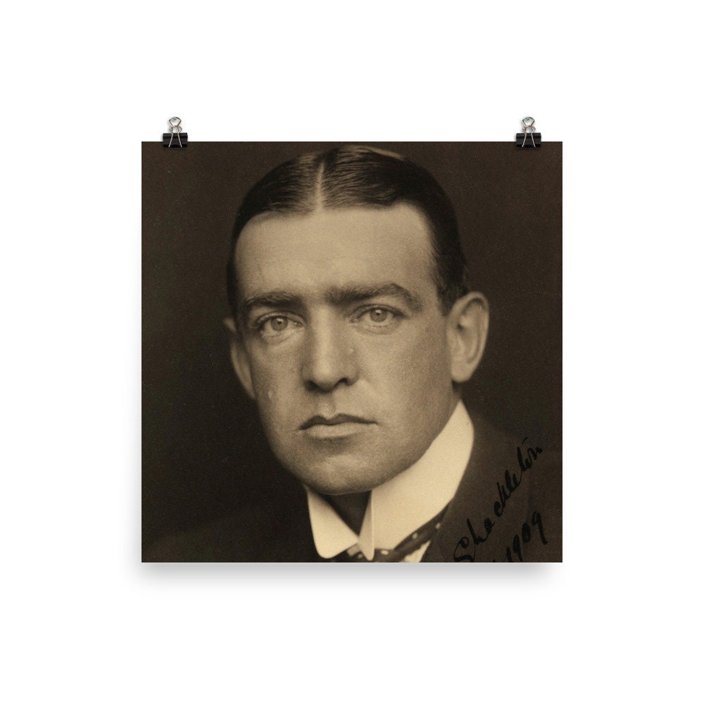 Ernest Shackleton Poster Print - Etsy