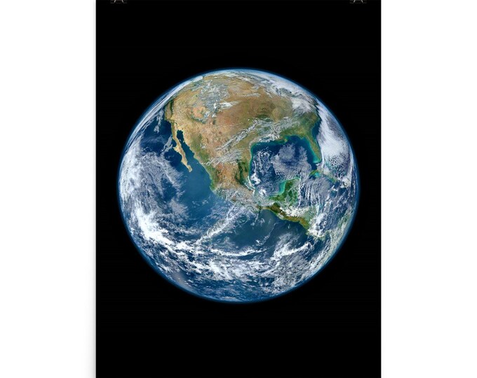 The Blue Marble 1972 Print Poster - Etsy
