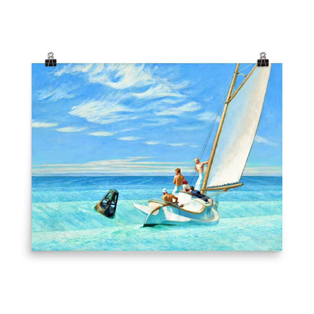 Ground Swell by Edward Hopper Poster Print - Etsy