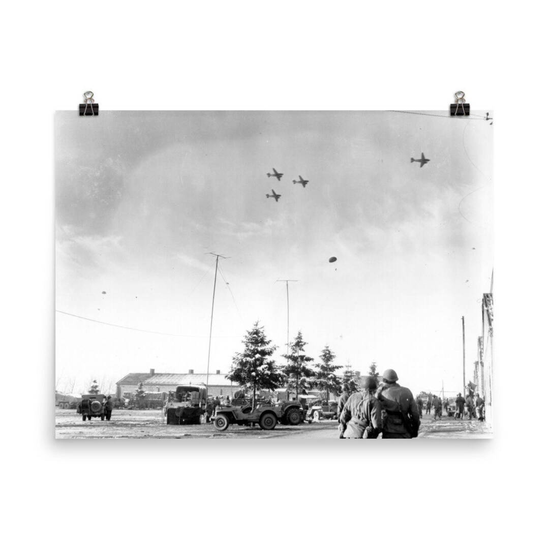 Battle of the Bulge Resupply Misison Poster Print - Etsy