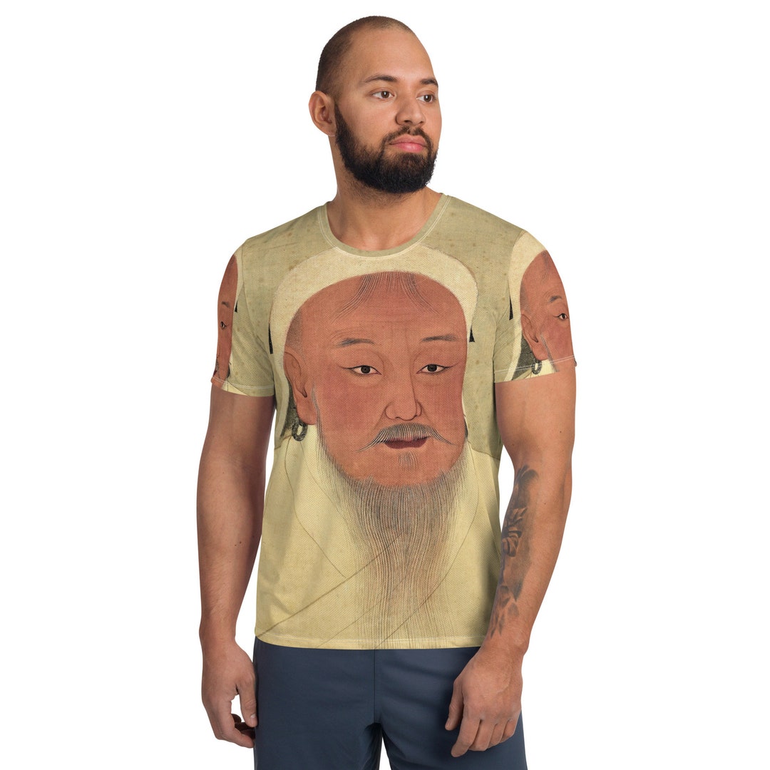 Genghis Khan All-over Print T-shirt - Etsy