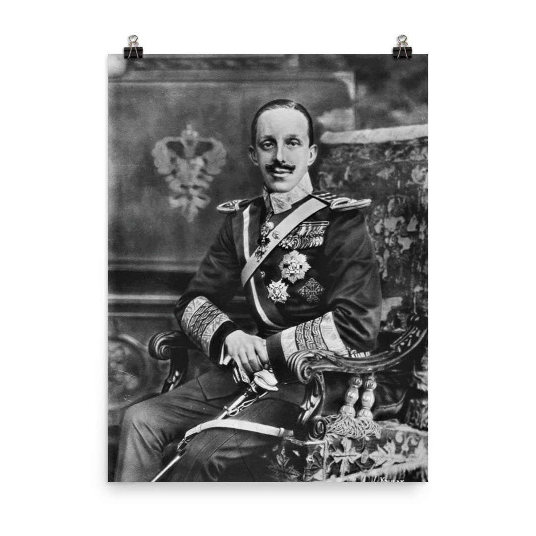 King Alfonso XIII Poster Print - Etsy