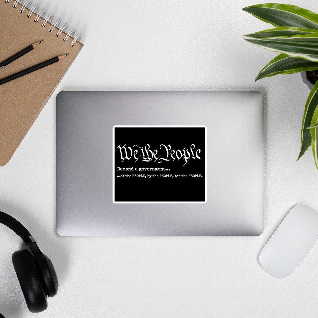 We the People Demand Sticker - Etsy