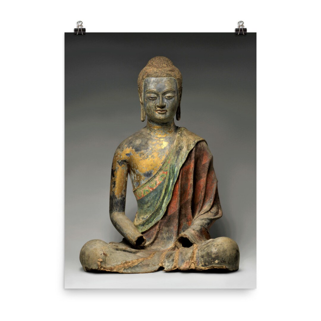 Buddha, Probably Amitabha Poster Print - Etsy