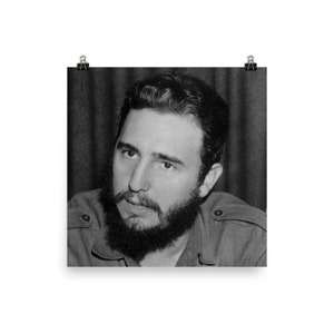 Fidel Castro Poster - Etsy