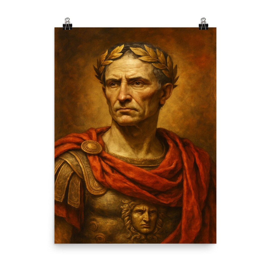 Julius Caesar Vintage Poster Print - Unique Shakespeare Wall Art Home ...