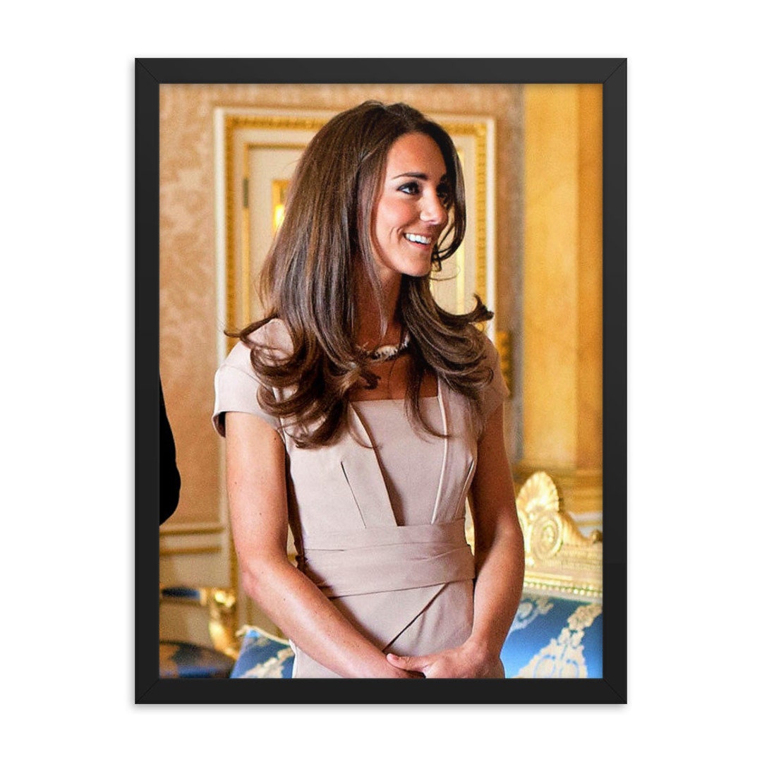 Kate Middleton (princess of Wales) Framed Print - Etsy