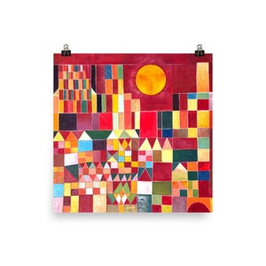 Castle and Sun by Paul Klee Poster Print - Etsy