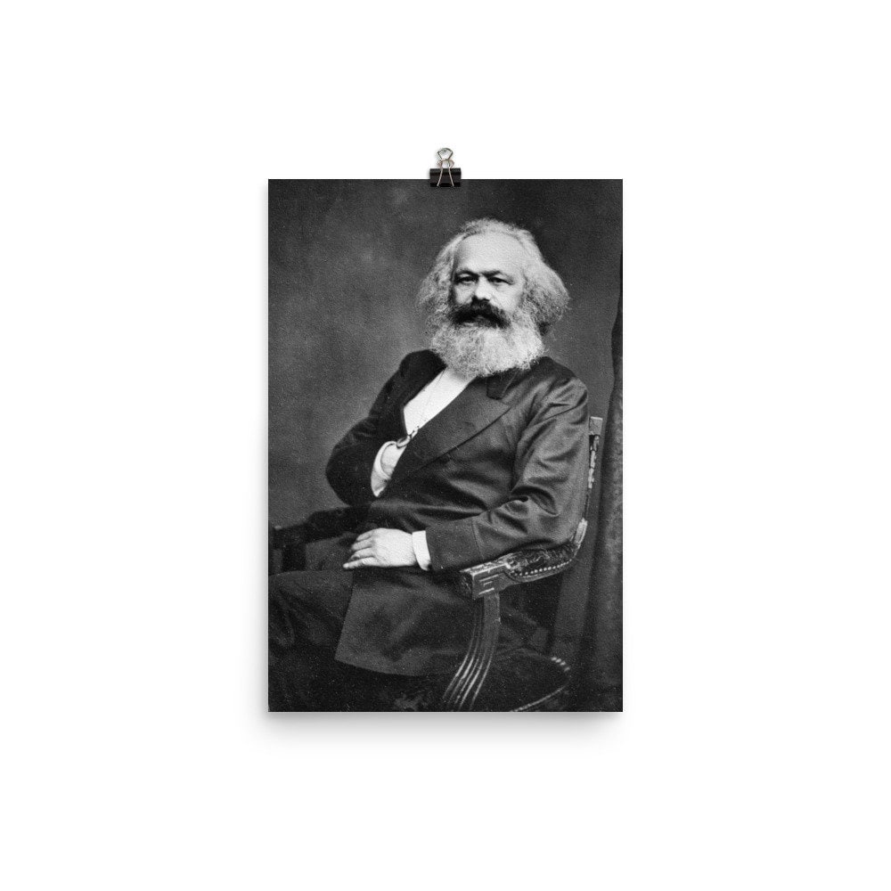 Karl Marx Poster | Etsy