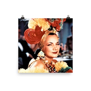 Carmen Miranda Poster Print - Etsy