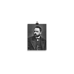 Emile Zola Poster Print - Etsy
