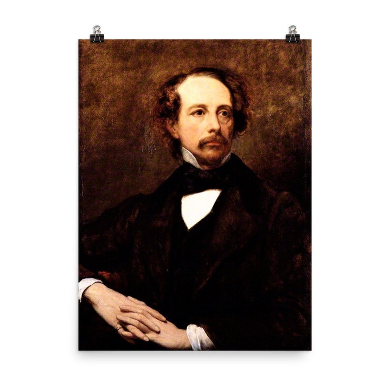 Charles Dickens Poster - Etsy